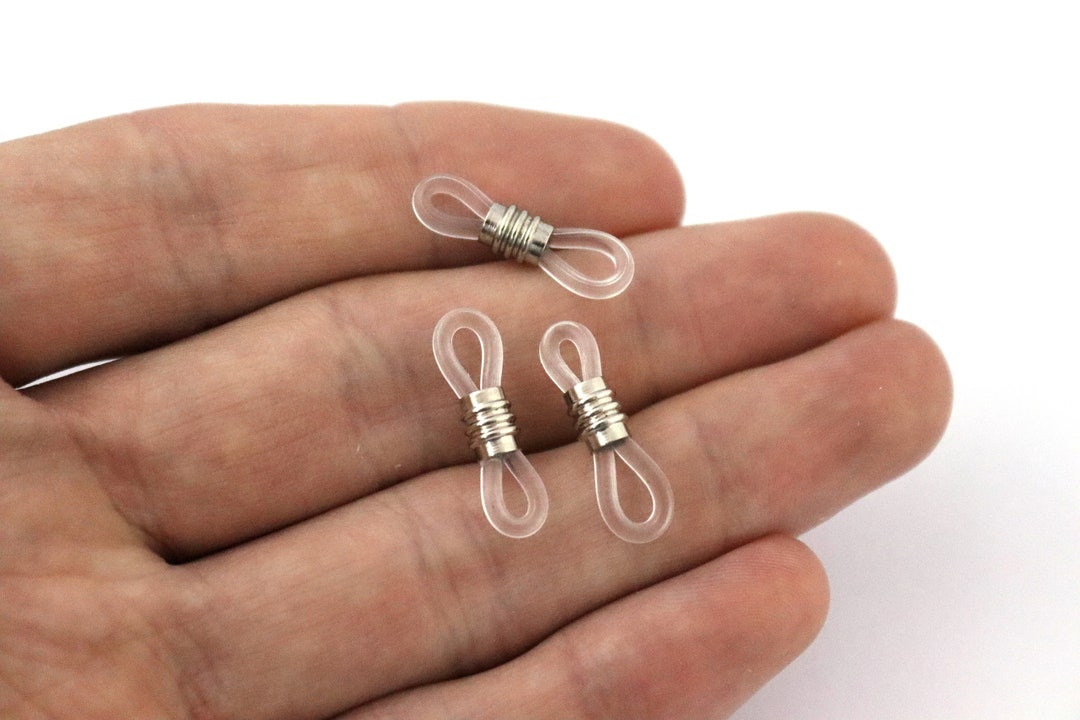 20 Mm Eyeglass Holders, Rubber Ends Eyeglasses Holder, Eyeglass Chain ...