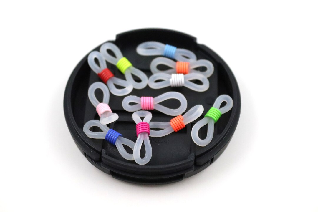20 Mm Eyeglass Holders, Rubber Ends Eyeglasses Holder, Eyeglass Chain ...