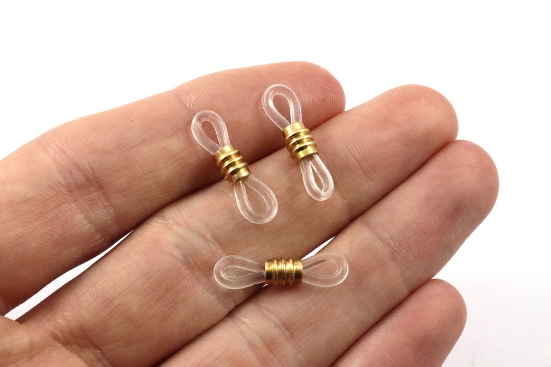 20 Mm Eyeglass Holders, Rubber Ends Eyeglasses Holder, Eyeglass Chain ...