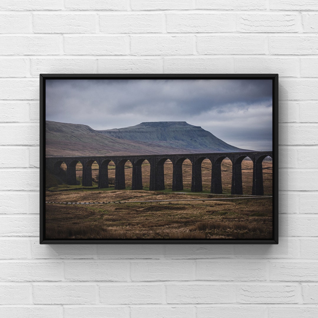Print of Ribblehead Viaduct in the Yorkshire Dales With Ingleborough in ...