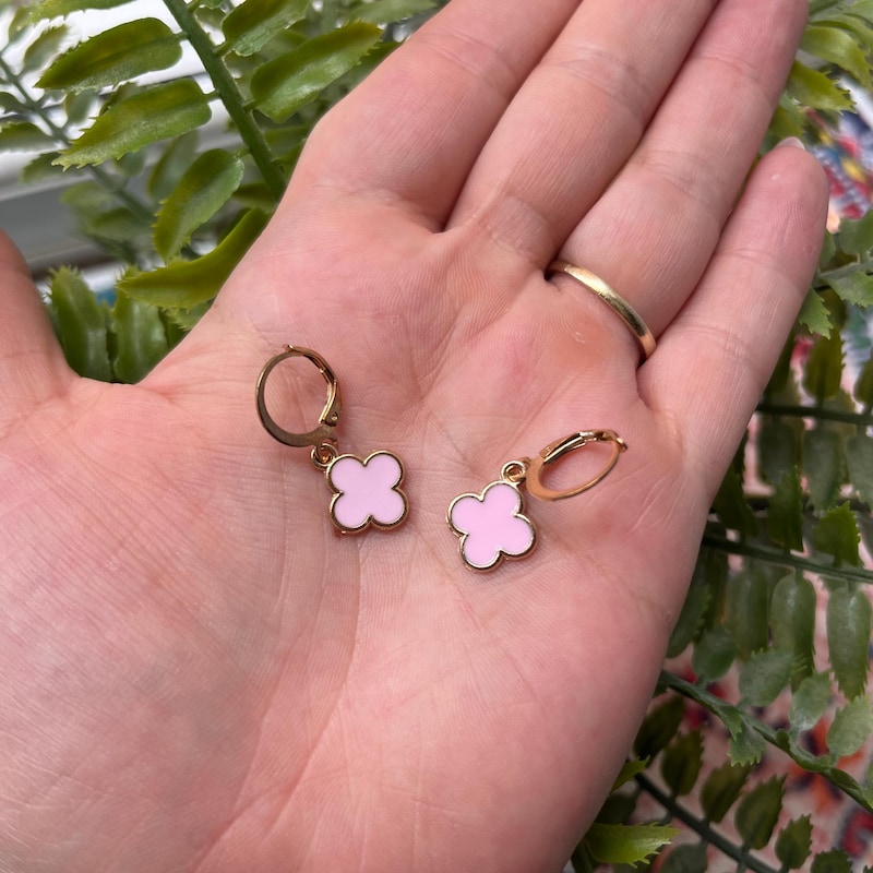 Vancleef Dupes Earrings - Etsy UK