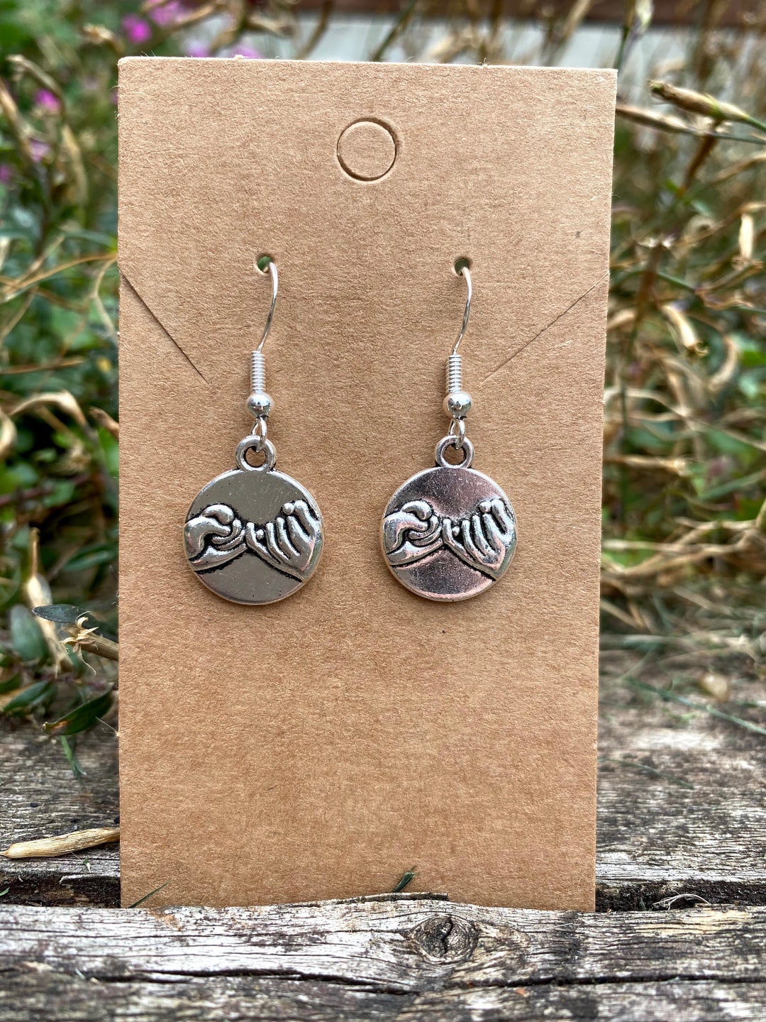 Pinky Promise Friendship Earrings - Etsy
