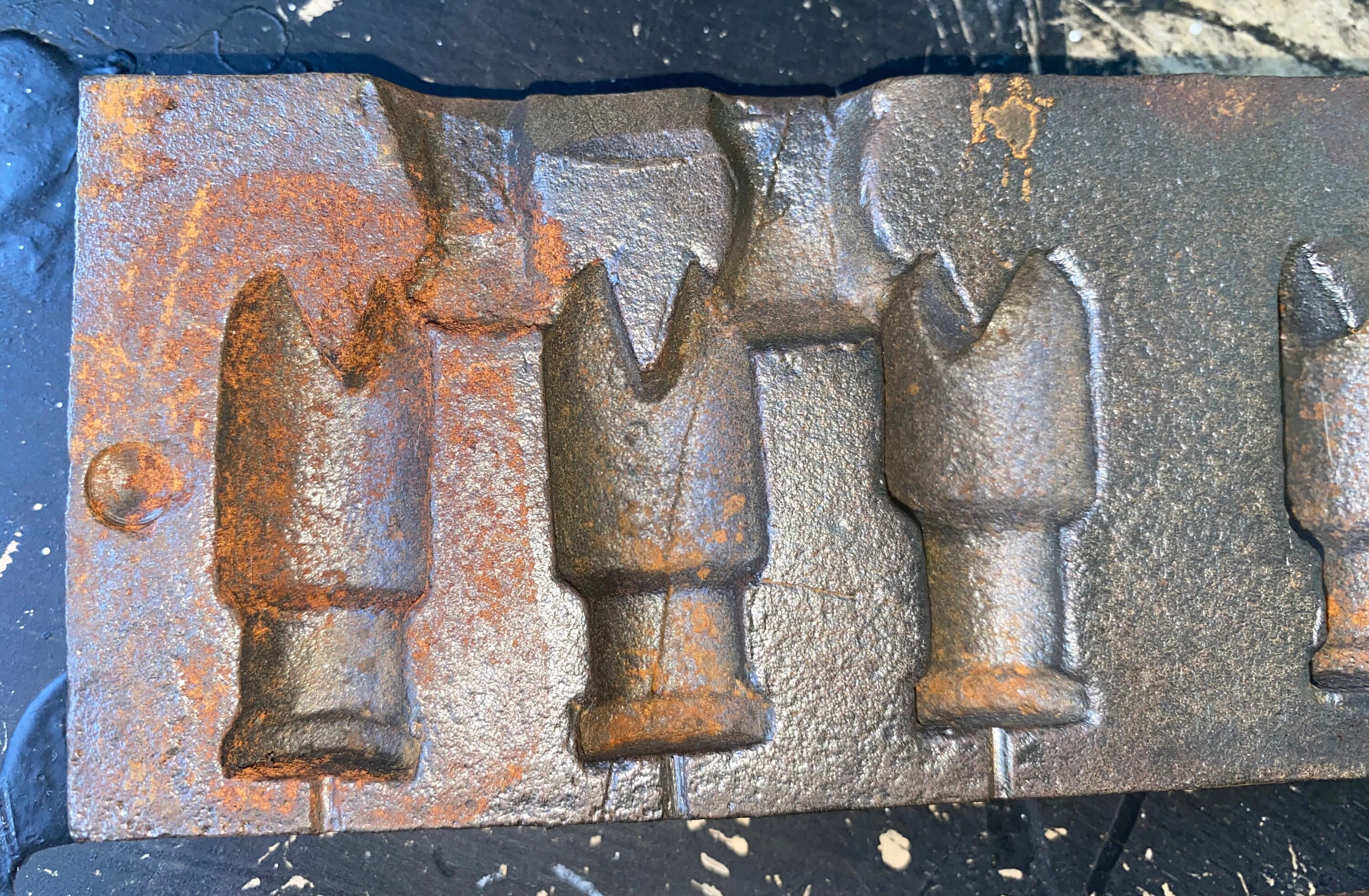 1920's 1930's Metal Mold for Making Lead Fishing/fish Line Sinkers - Etsy