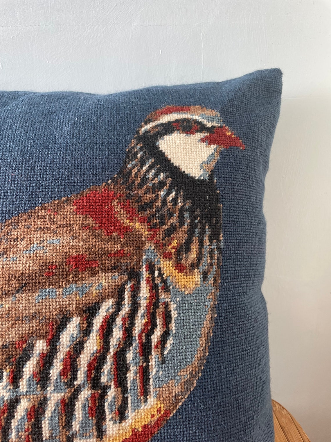 Red Legged Partridge Needlepoint Kit - Etsy