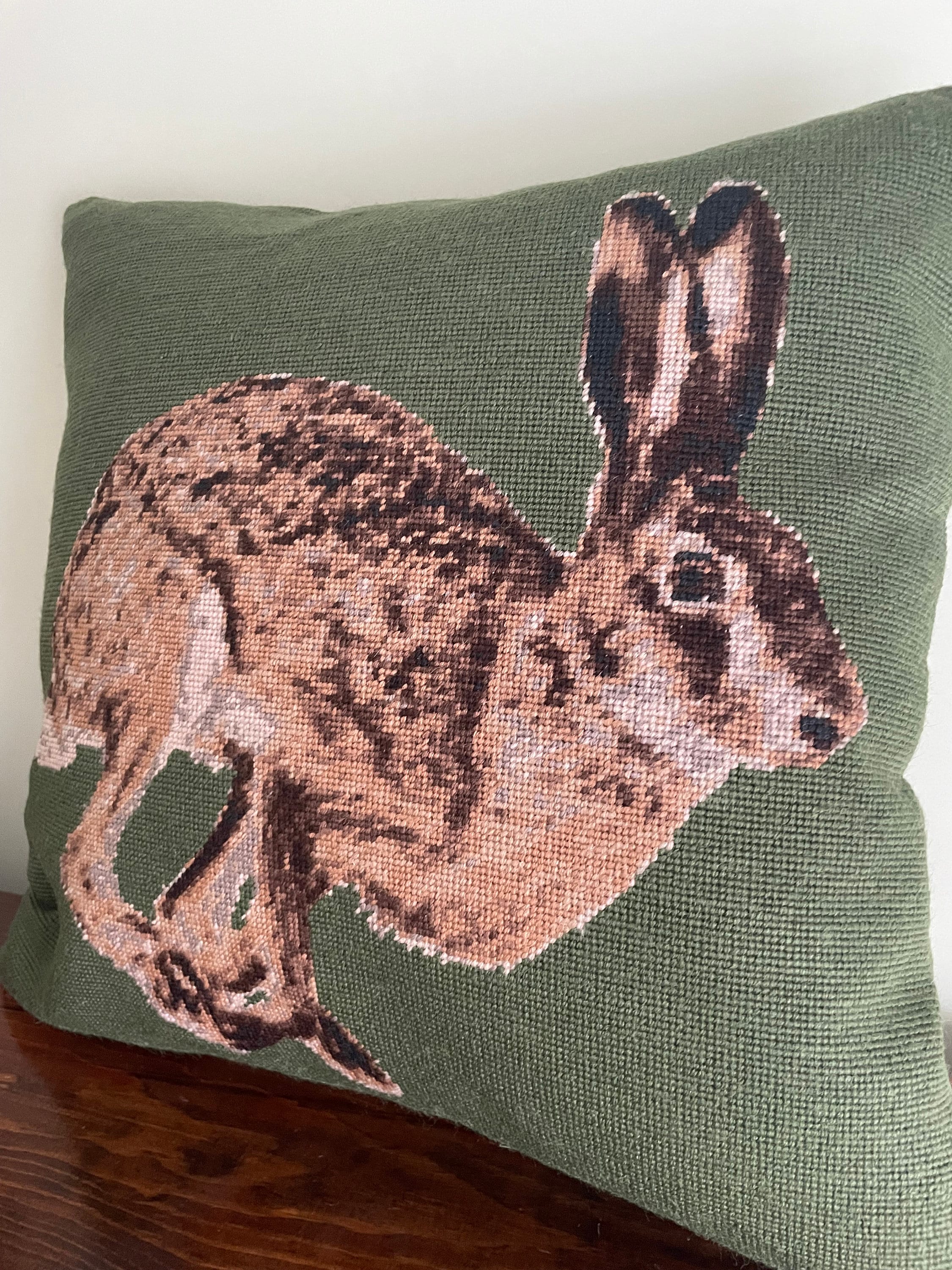 Brown Hare Needlepoint Kit - Etsy UK