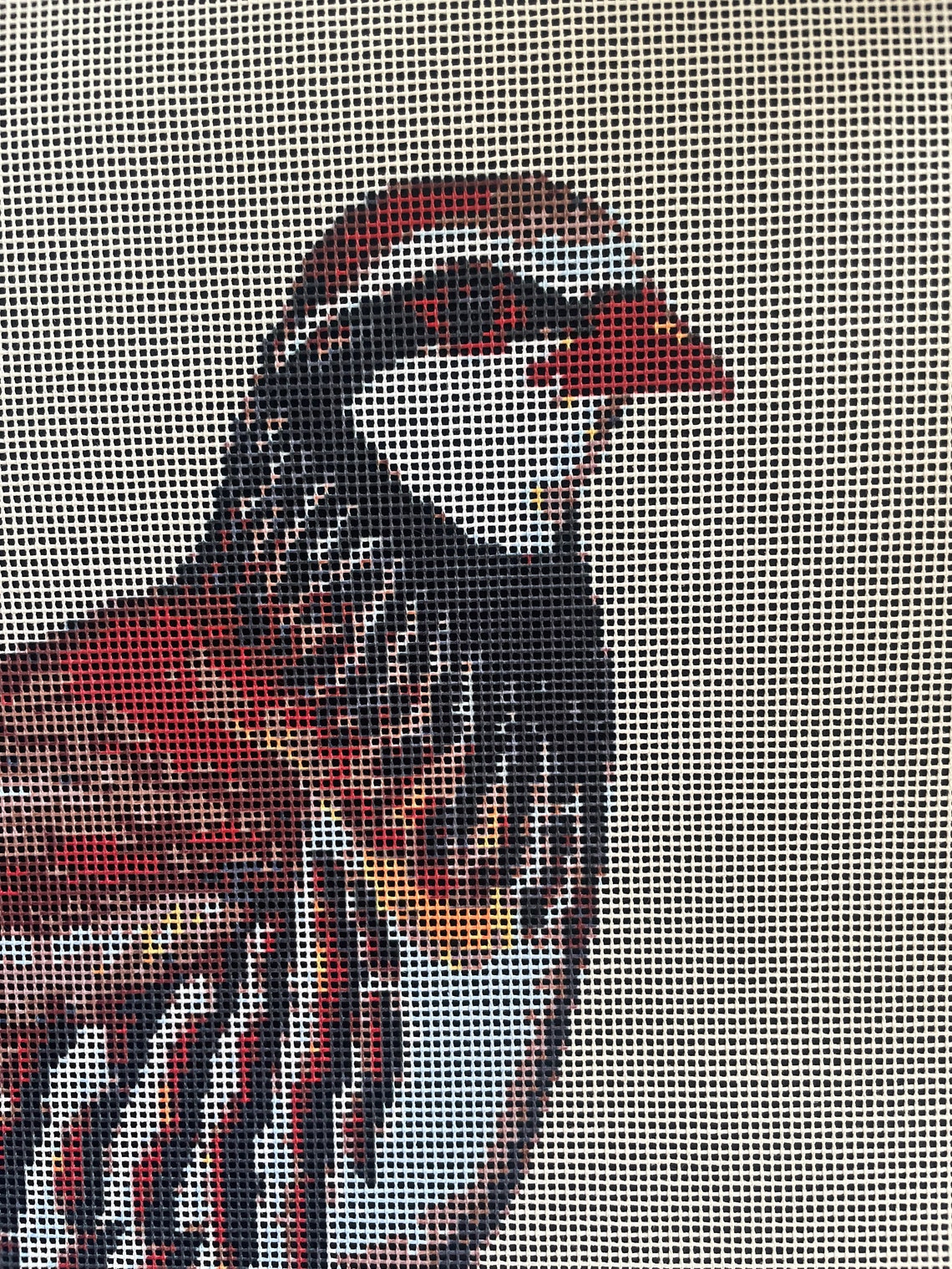 Red Legged Partridge Needlepoint Kit - Etsy