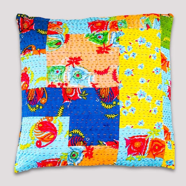 Patchwork Cushion - Etsy
