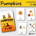 Numbers Flash Cards | Pumpkin Activities for Kids | Number Cards 1-10 ...