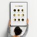 Educational Posters, Moon Phases, Kids Prints, Moon Phases Prints ...