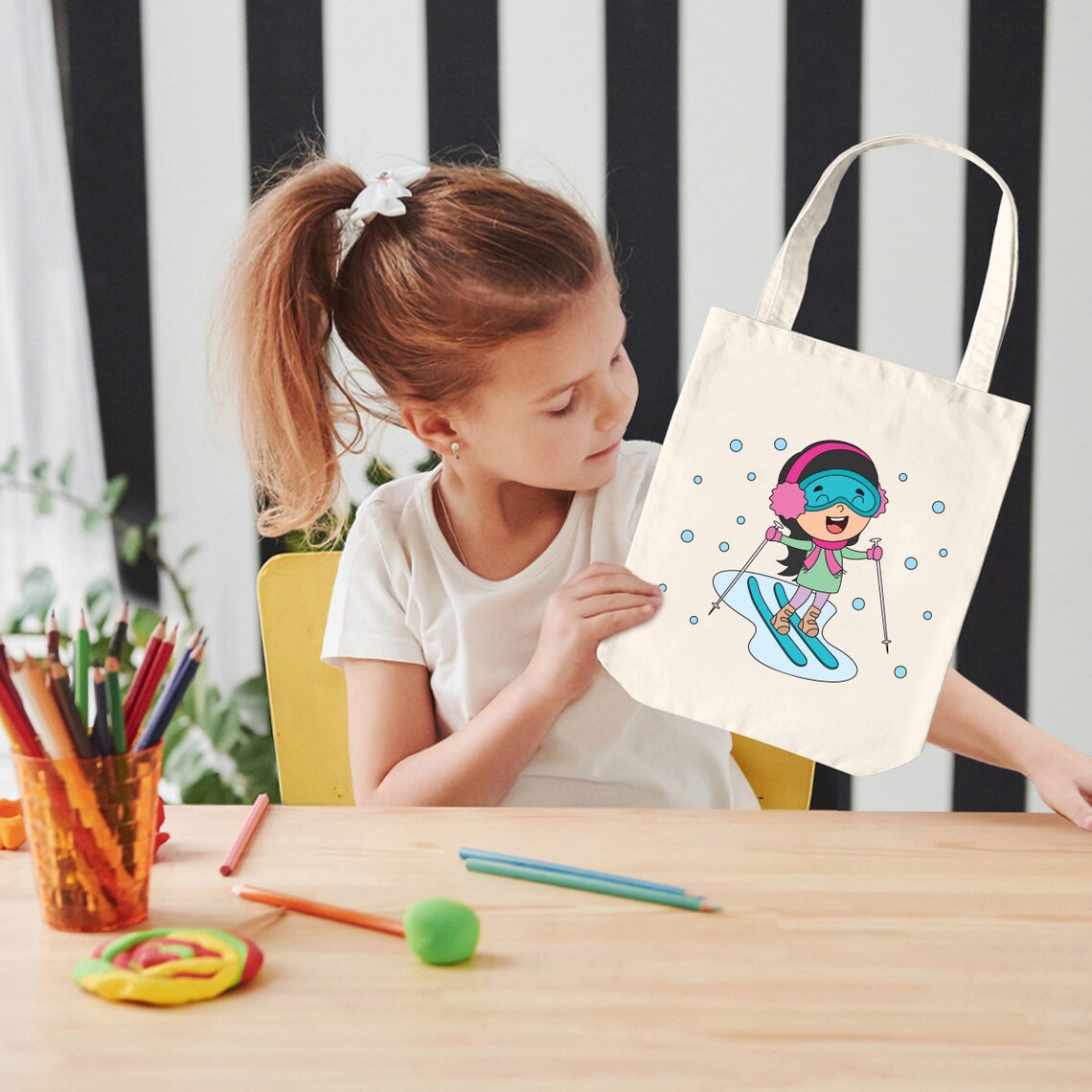 Painting Tote Bags Set of 10 Children's Activities Bags - Etsy