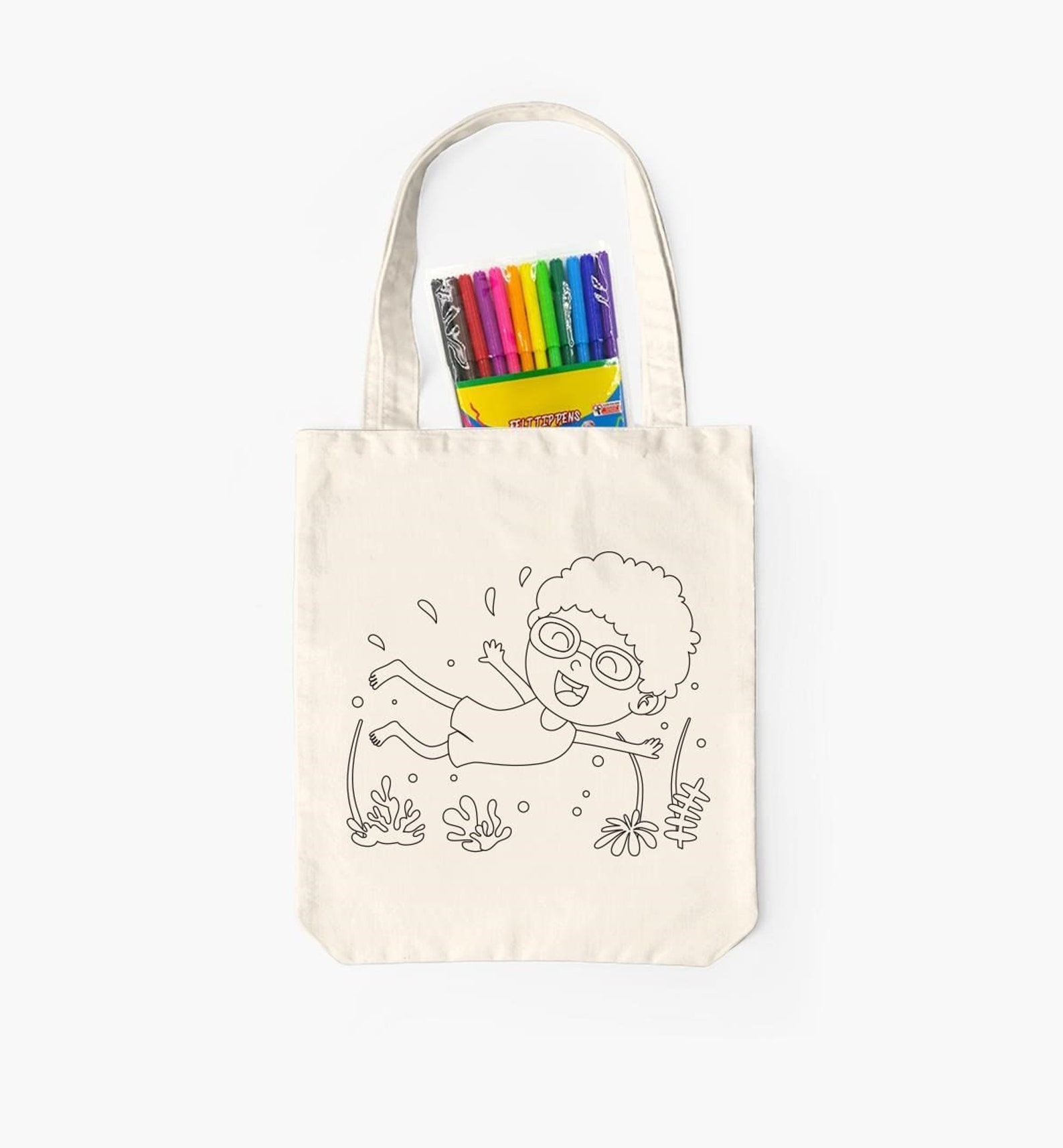 Painting Tote Bags Set of 10 Children's Activities Bags - Etsy