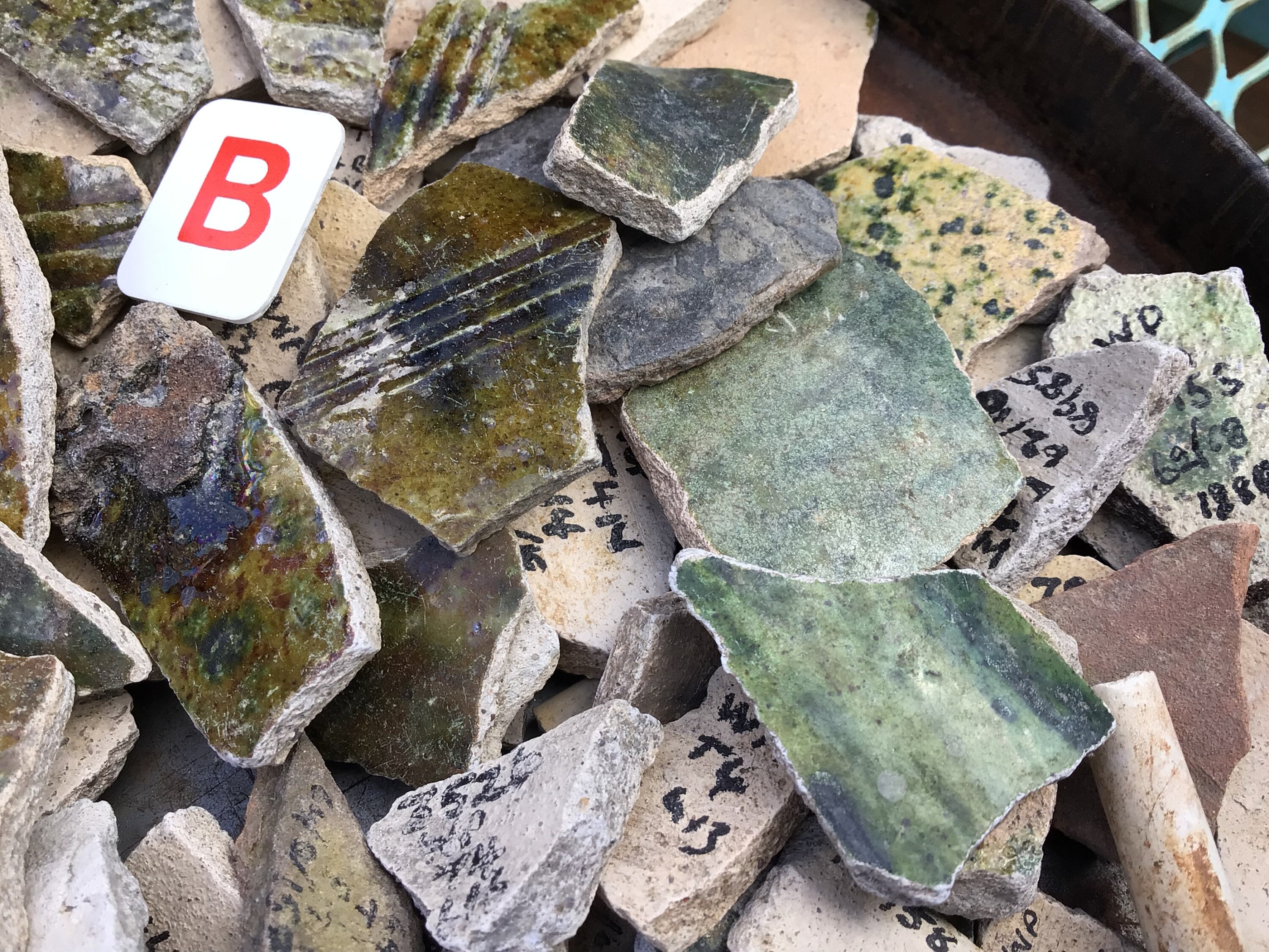 Crafting Collection of Medieval Pottery Sherds Archaeology Dig - Etsy