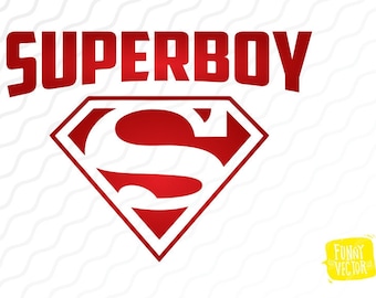 Superboy Logo Vector