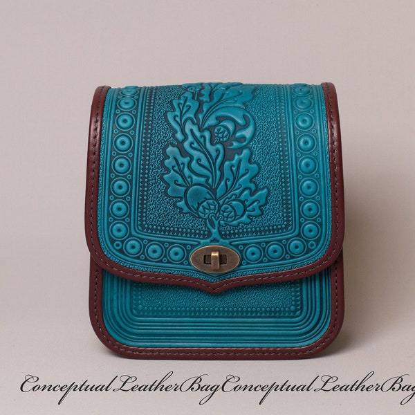 Turquoise Handbag - Etsy