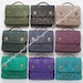 Purple Crossbody Briefcase Women's Leather Attaché Purple - Etsy