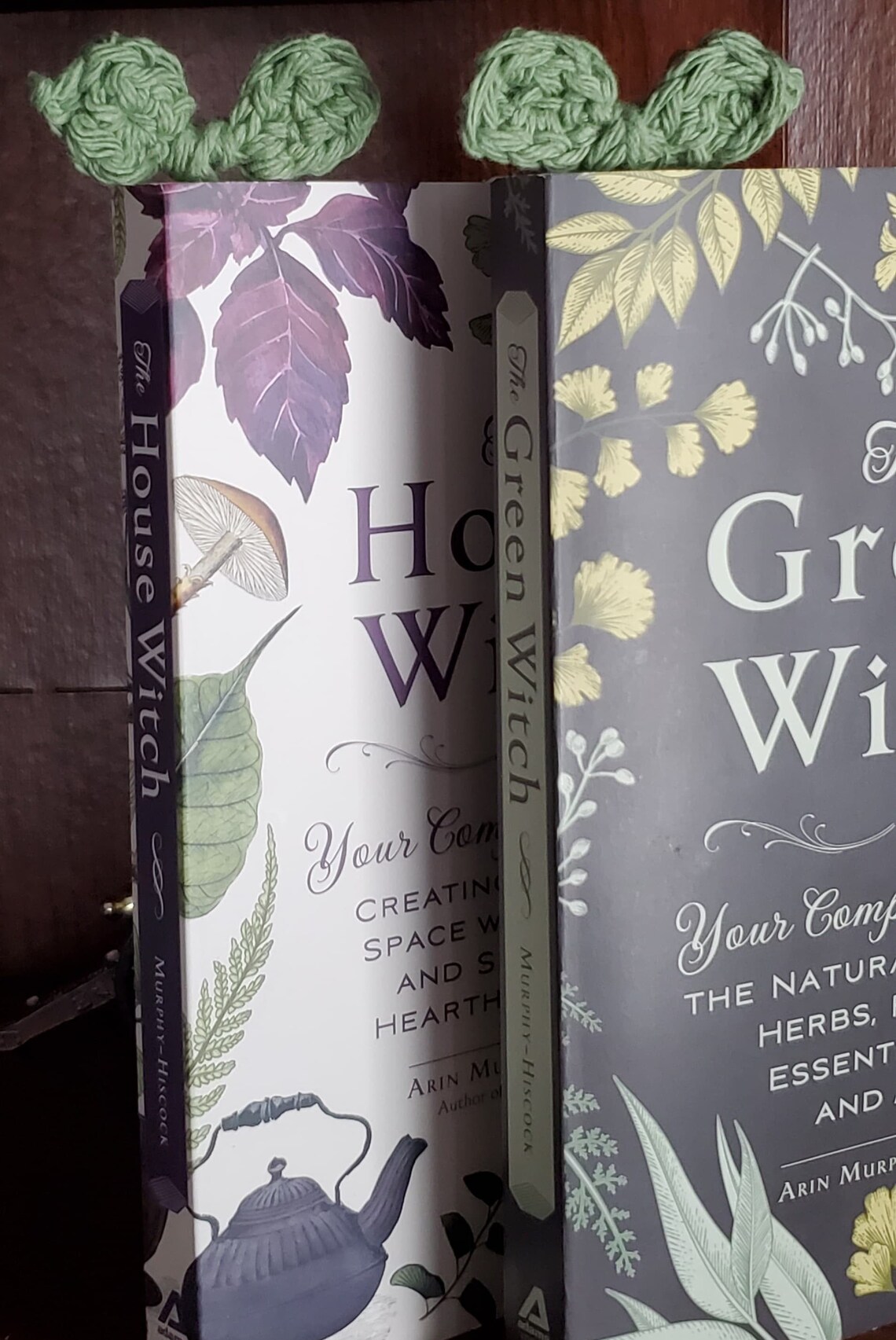 Handcrafted Crotchet Leaf Bud Bookmark Cotton Bookmark | Etsy