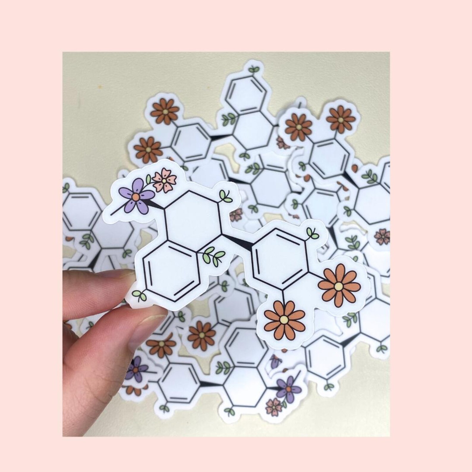 Zoloft / Sertraline Chemical Structure Vinyl Sticker, 3 Inch - Etsy