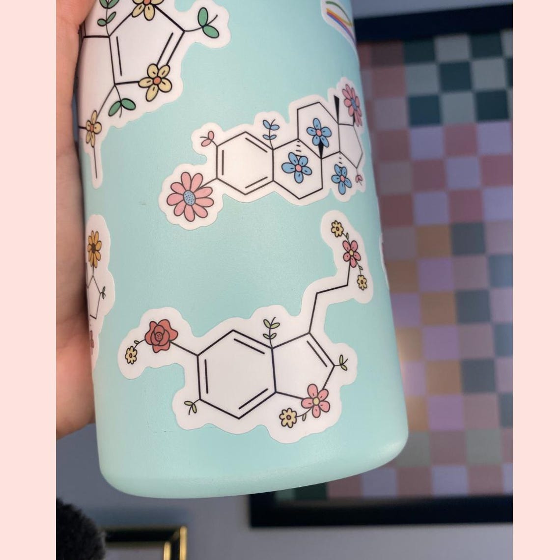 Serotonin Chemical Structure Vinyl Sticker, 3 Inch - Etsy