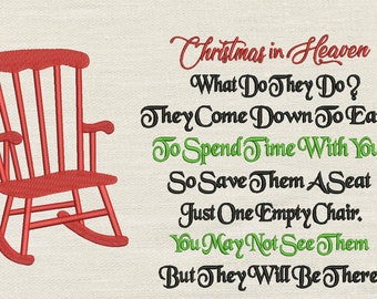 Christmas in Heaven Pillow | Etsy