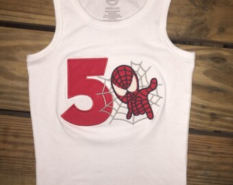 Spiderman Number 5 - Etsy