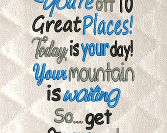 Off to Great Places - Etsy