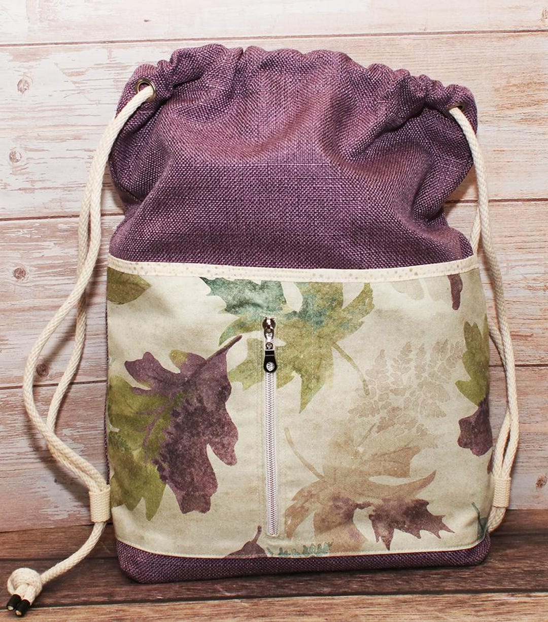 Homemade Knapsack - Great Versatile Pack for School, Travel, Day Hikes ...