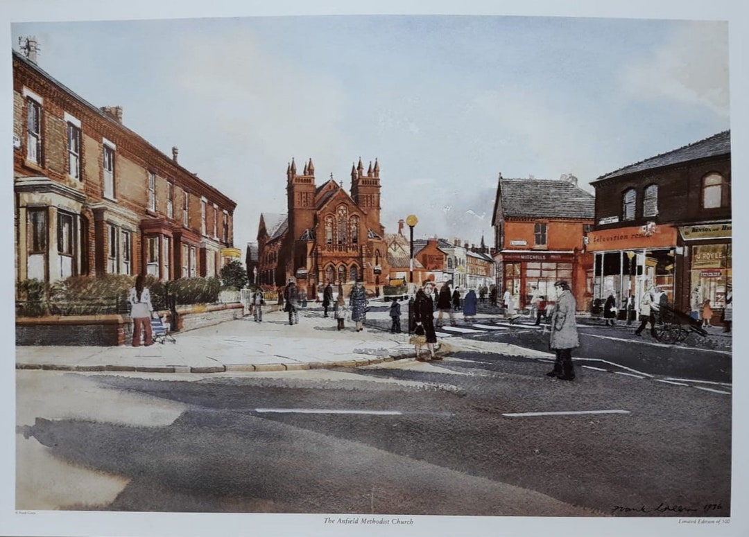 Anfield Methodist Church Liverpool by Frank Green - Etsy