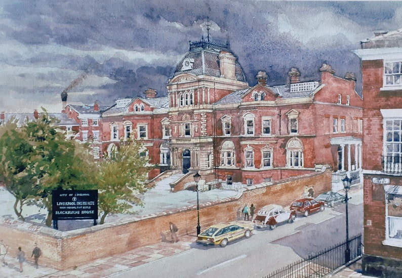Blackburne House Liverpool by Frank Green | Etsy