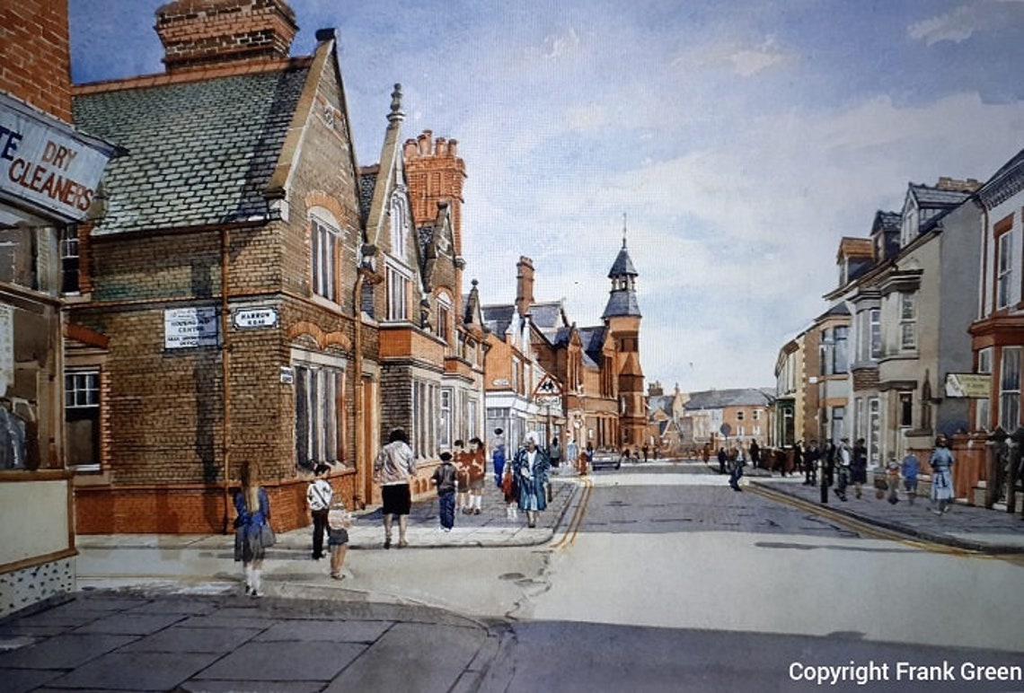 Anfield Road, Liverpool by Frank Green - Etsy UK