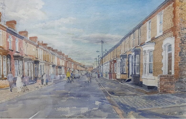 Sunlight Street Liverpool by Frank Green - Etsy UK