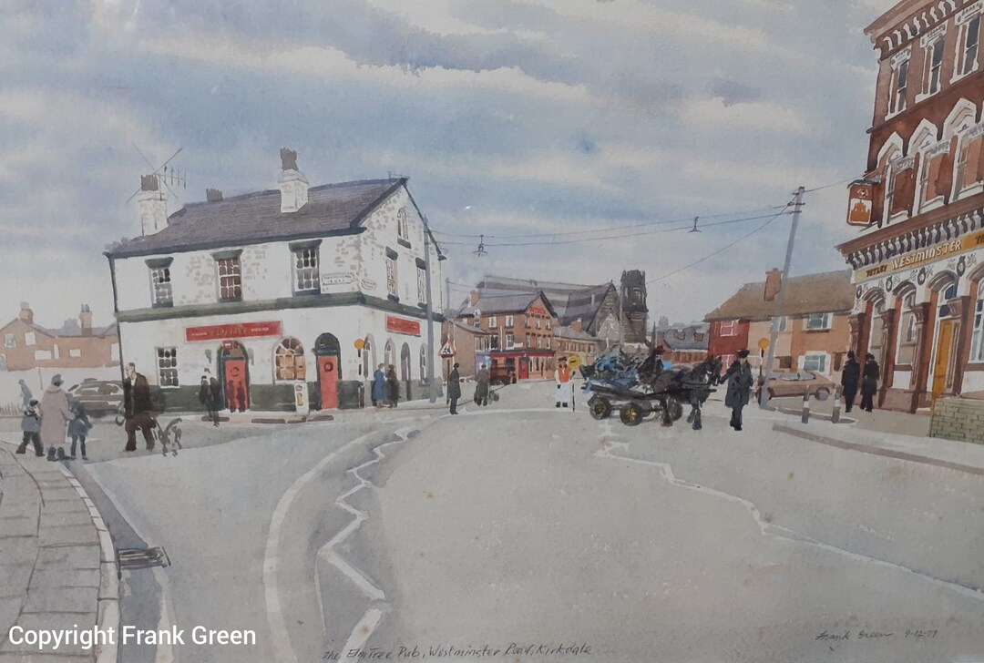The Elm Tree Pub Westminster Road Kirkdale Liverpool by - Etsy UK
