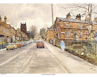 Anfield Road Liverpool by Frank Green | Etsy UK