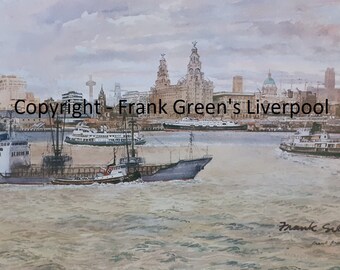 Liverpool Waterfront Print - Etsy UK