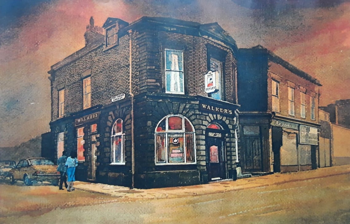 The Raven Pub Liverpool by Frank Green - Etsy