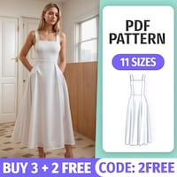 Formal Dress Pattern - Etsy