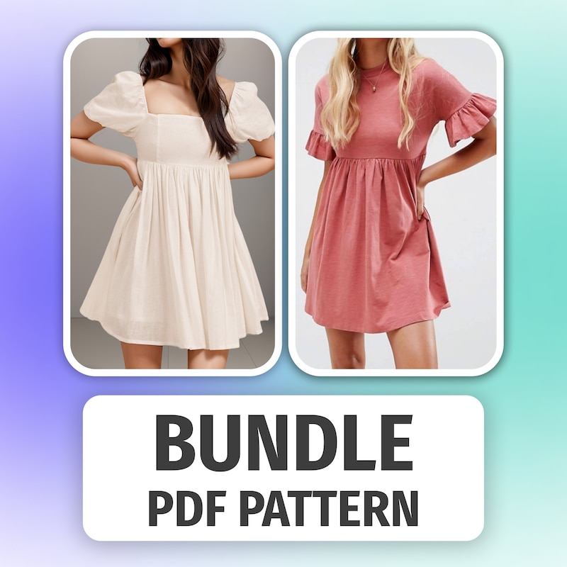 Boho Dress Pattern - Etsy