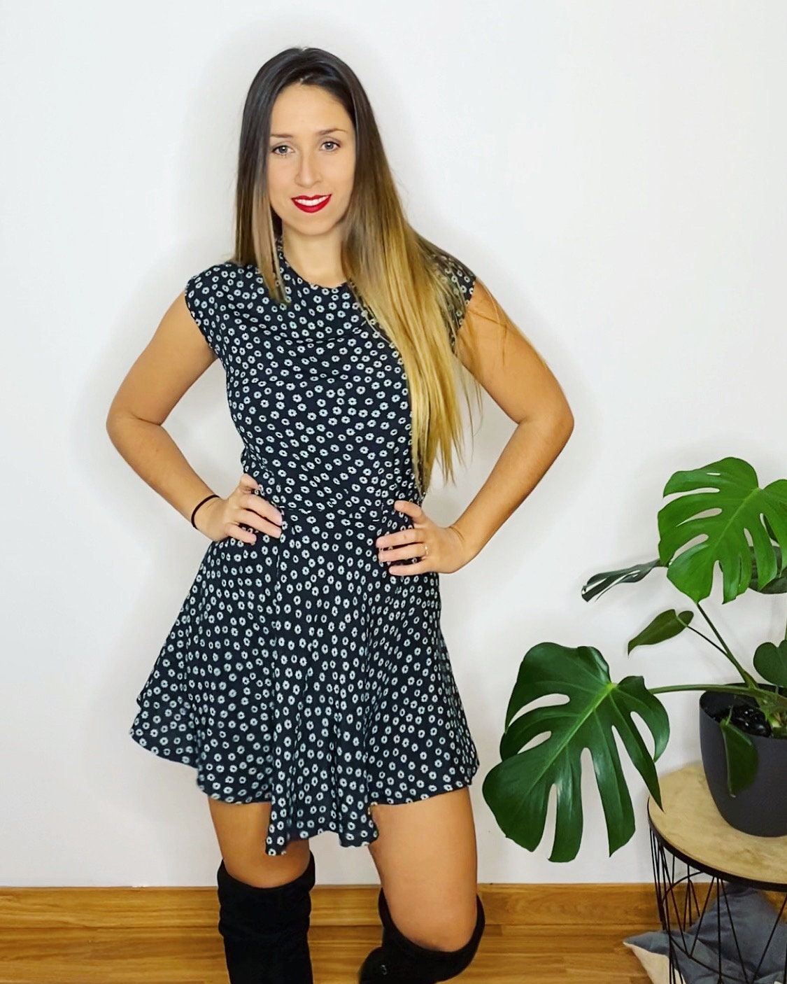 Womens Flared DRESS PATTERN PDF Flared Overall Dress Sewing - Etsy