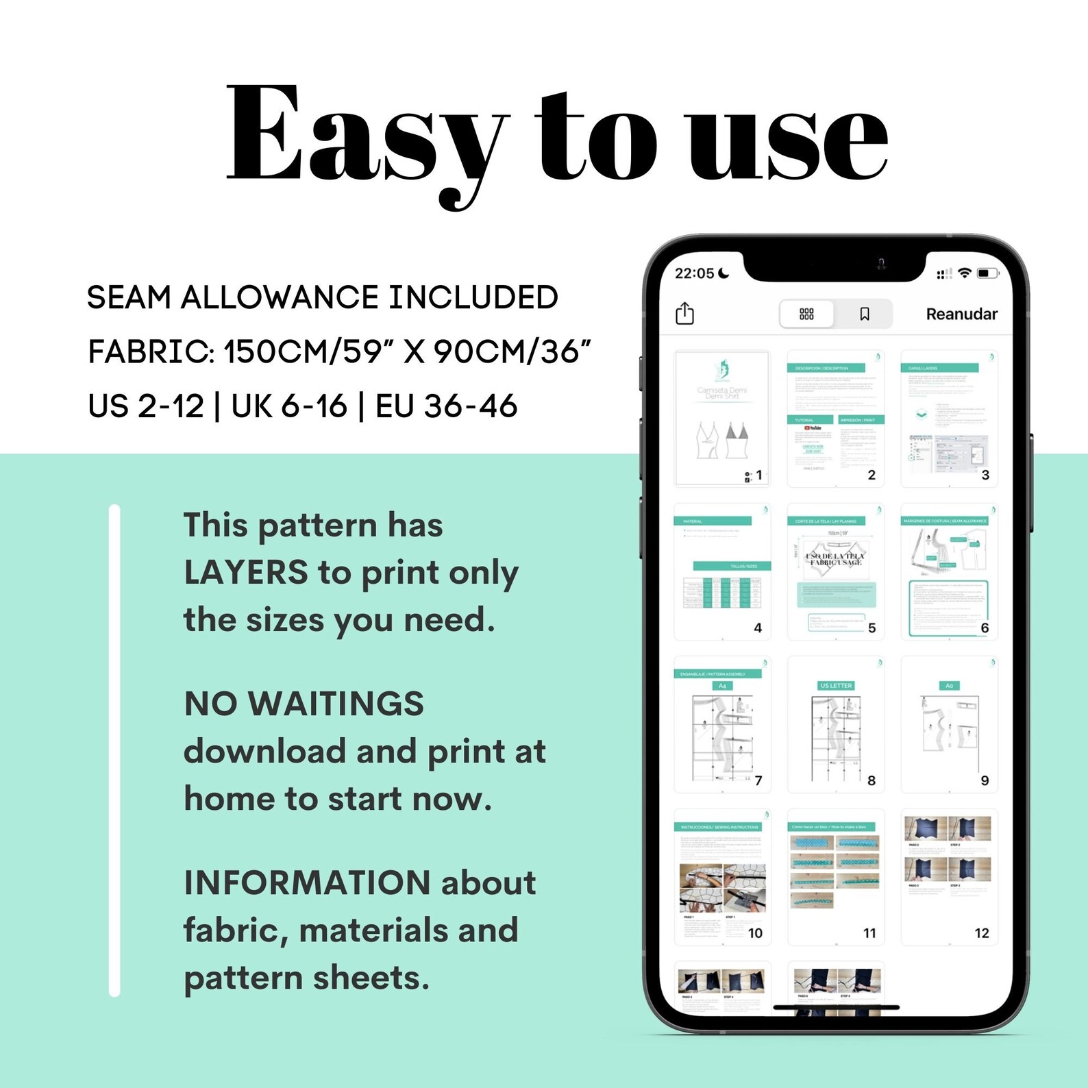 SILK TOP PATTERN Slip Pattern Beginner Sewing Pattern - Etsy