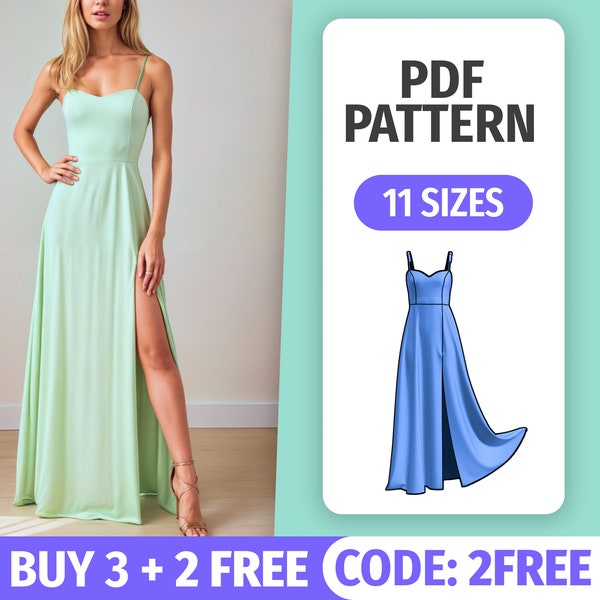 Slit Wedding Dress - Etsy