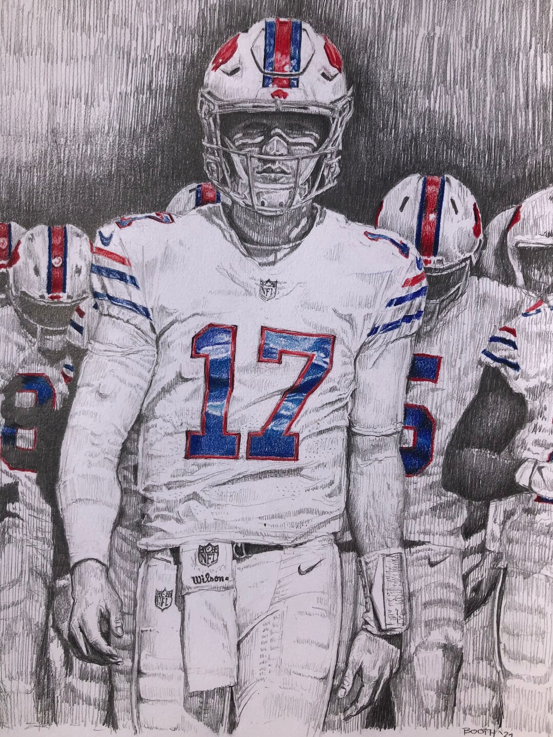 Allen-diggs Buffalo Bills Combo - Etsy