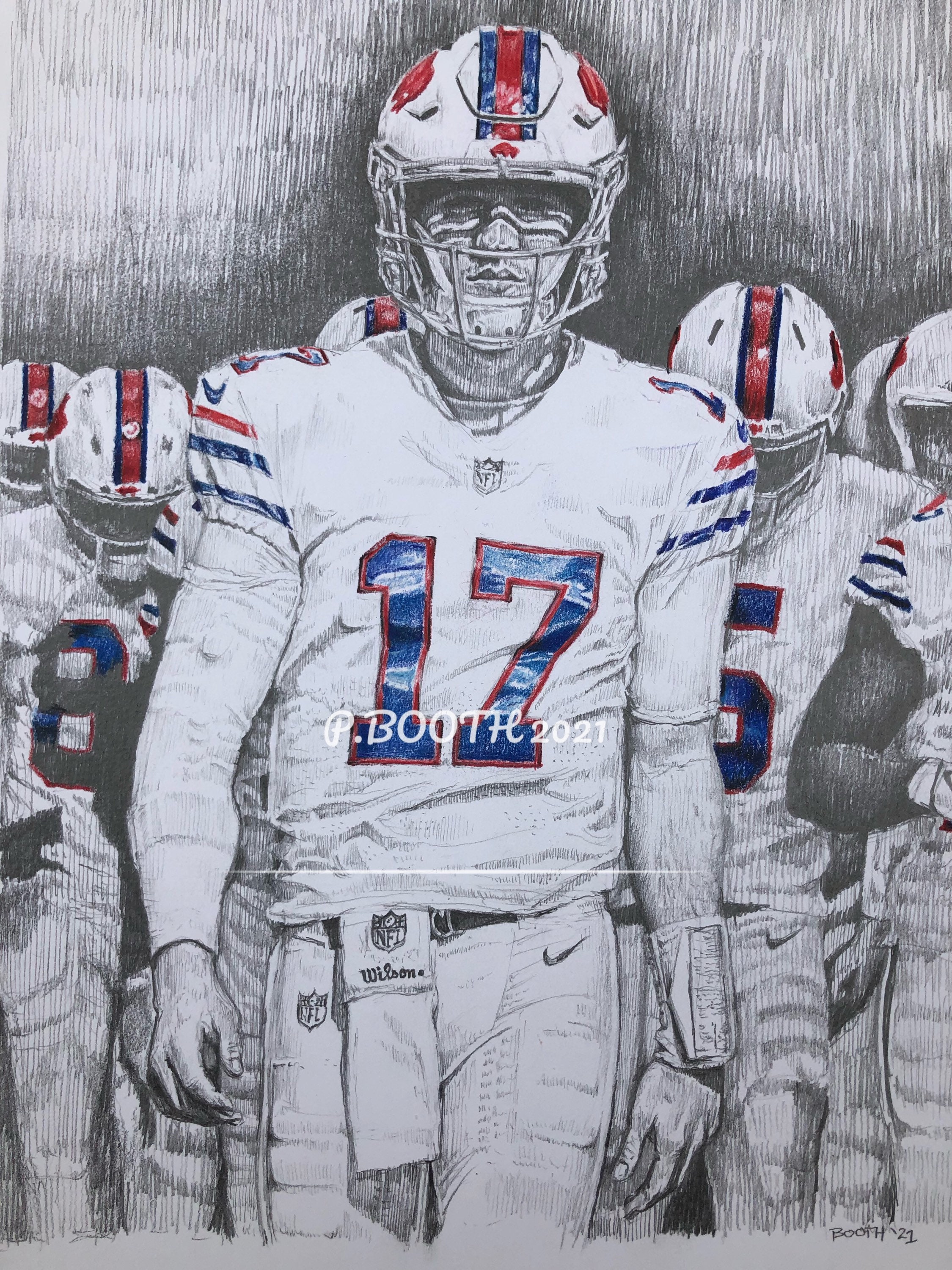 Josh Allen - Leading the Way - Etsy