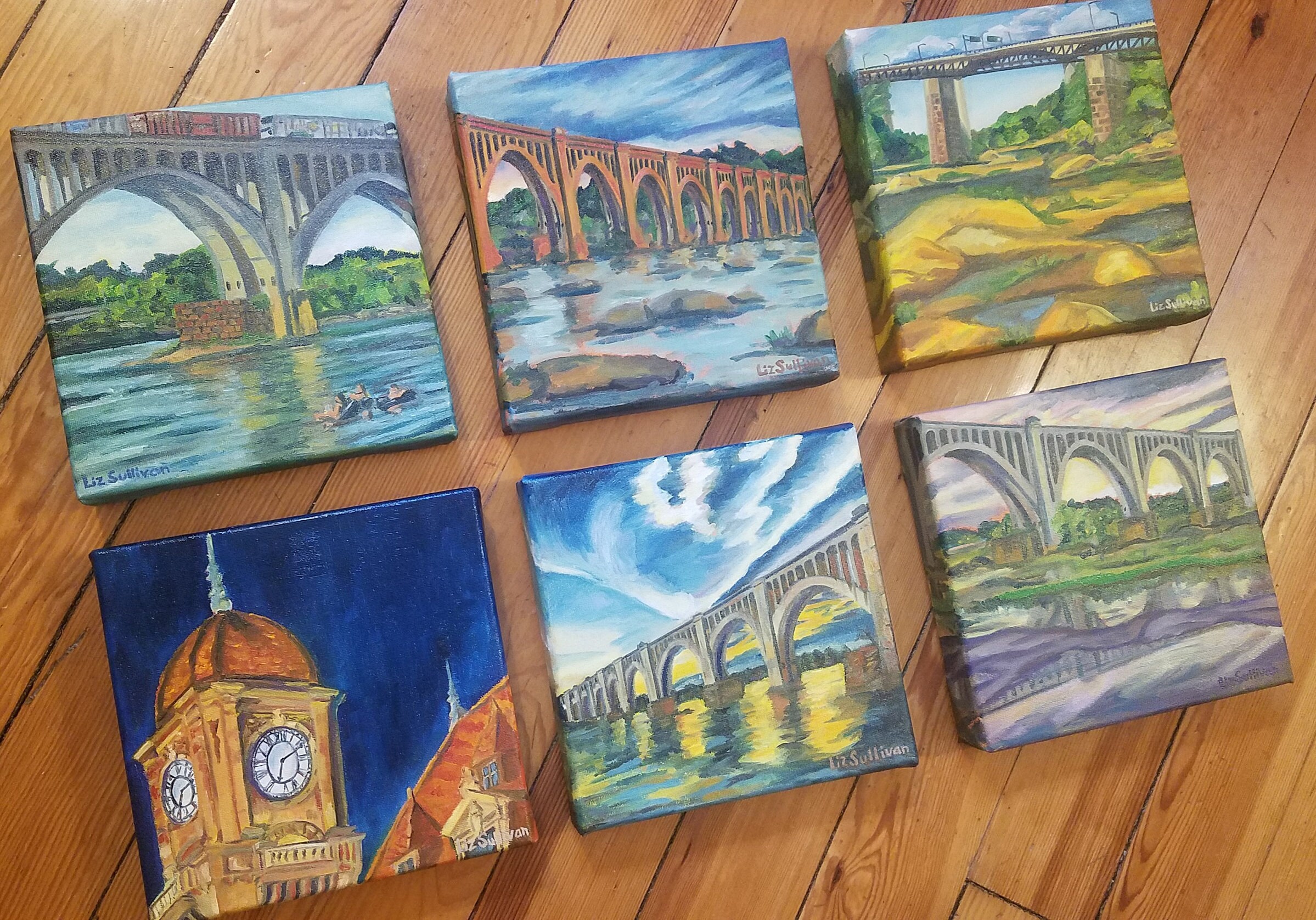 RVA Main St. Station Clock Tower Study - Etsy