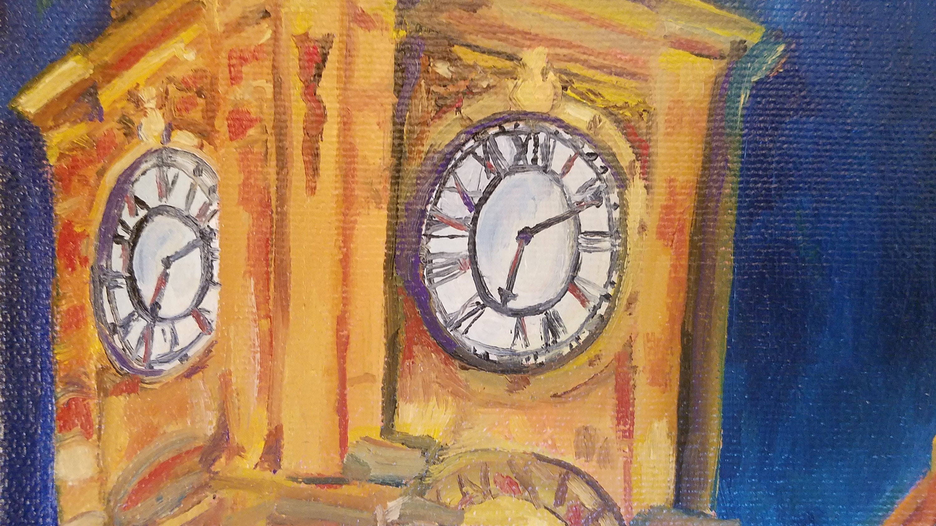 RVA Main St. Station Clock Tower Study - Etsy