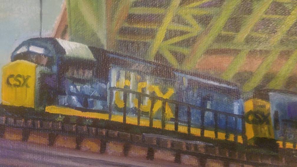 RVA Train Coming Into Main St. Station - Etsy