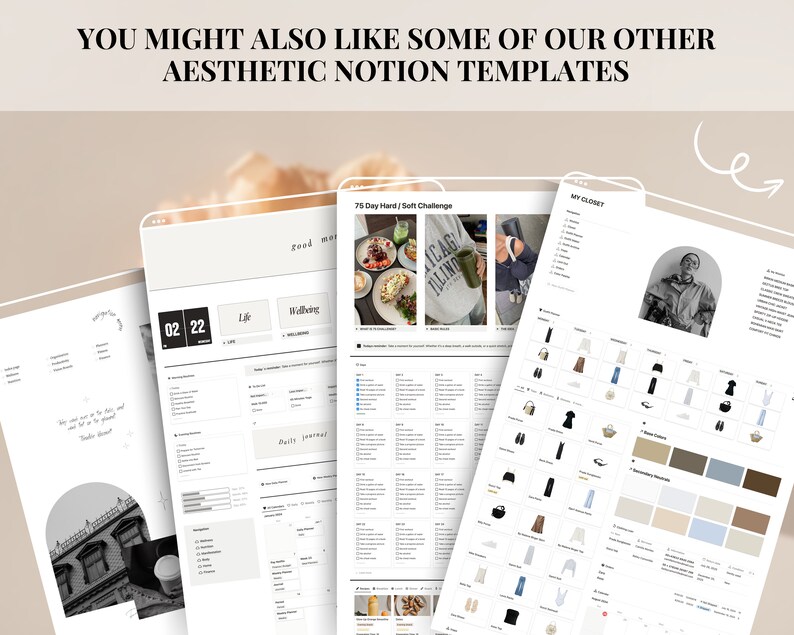 Bestseller Notion Life Planner Bundle Templates for Daily Use Digital ...