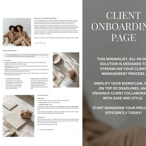 Notion Template for Client Portal Freelance Dashboard Manage Clients ...