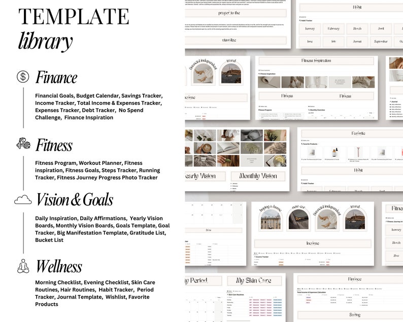 Cute Pink Notion Template for Easy Planning and Organization of Daily ...