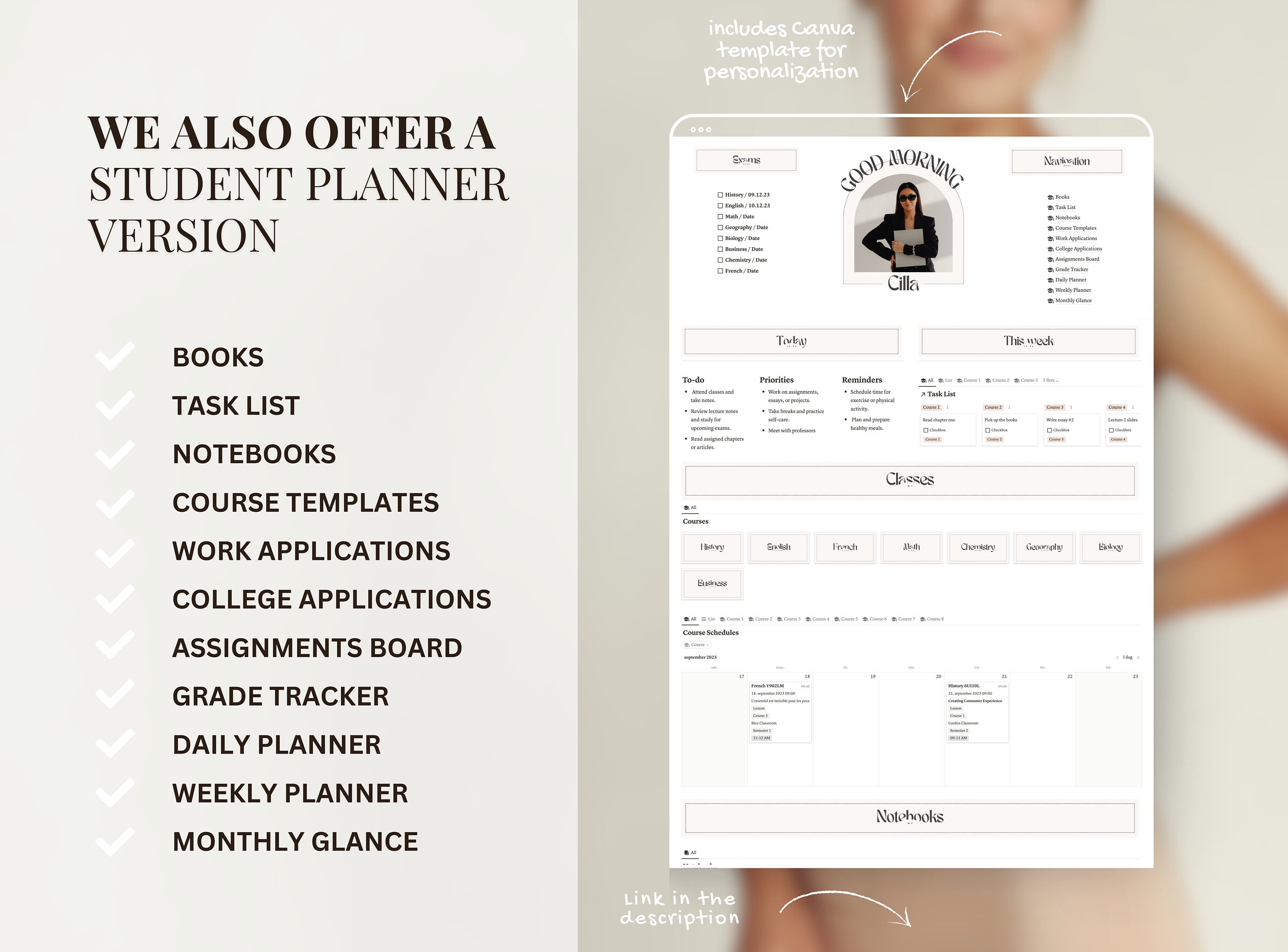 Notion Fitness Tracker Template Workout Planner Digital Exercise Notion ...