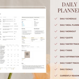 Notion Template for Daily Weekly and Monthly Planning Calendar Notion ...