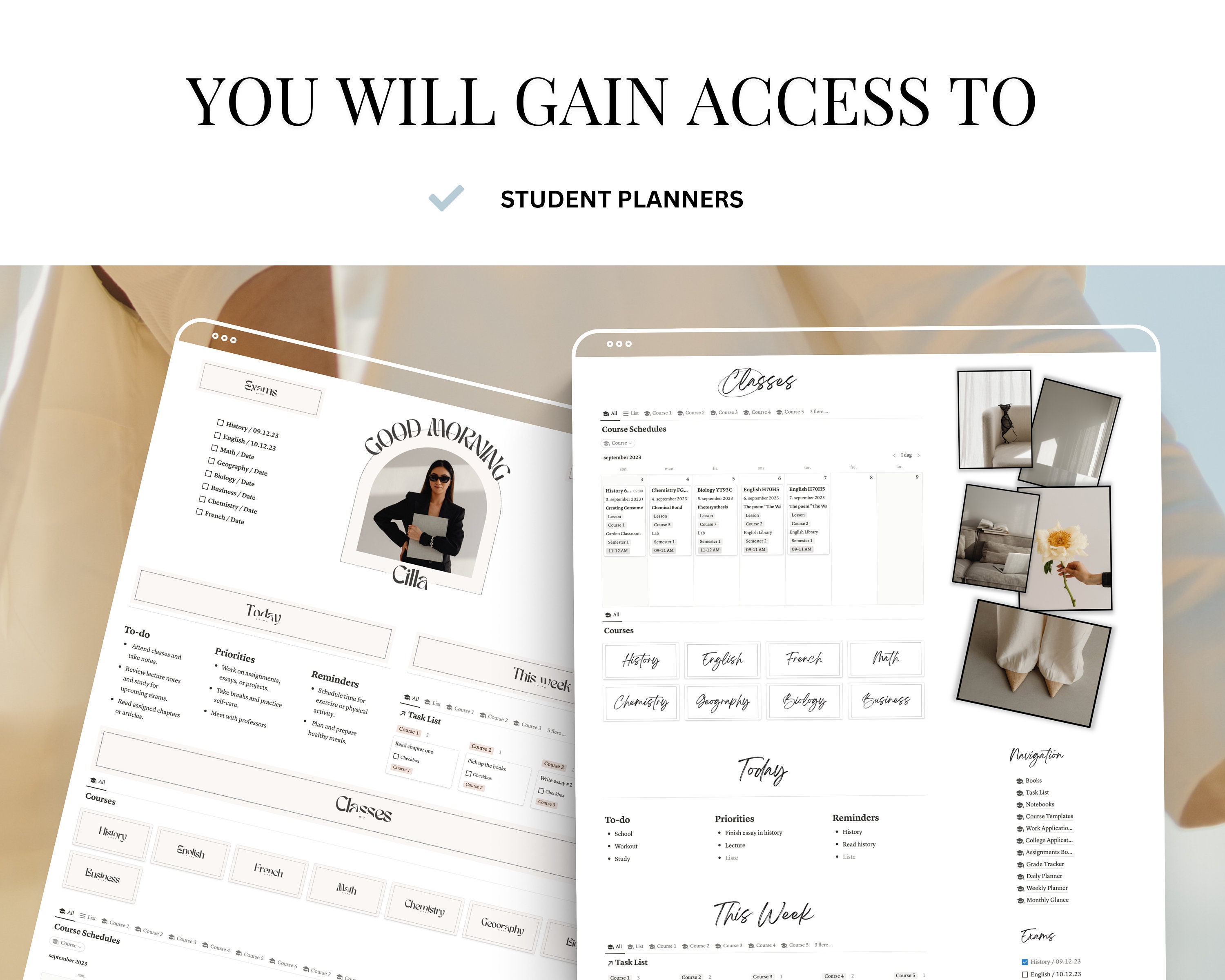 Ultimate Notion Templates Bundle for Productivity Notion Bundle Kit ...